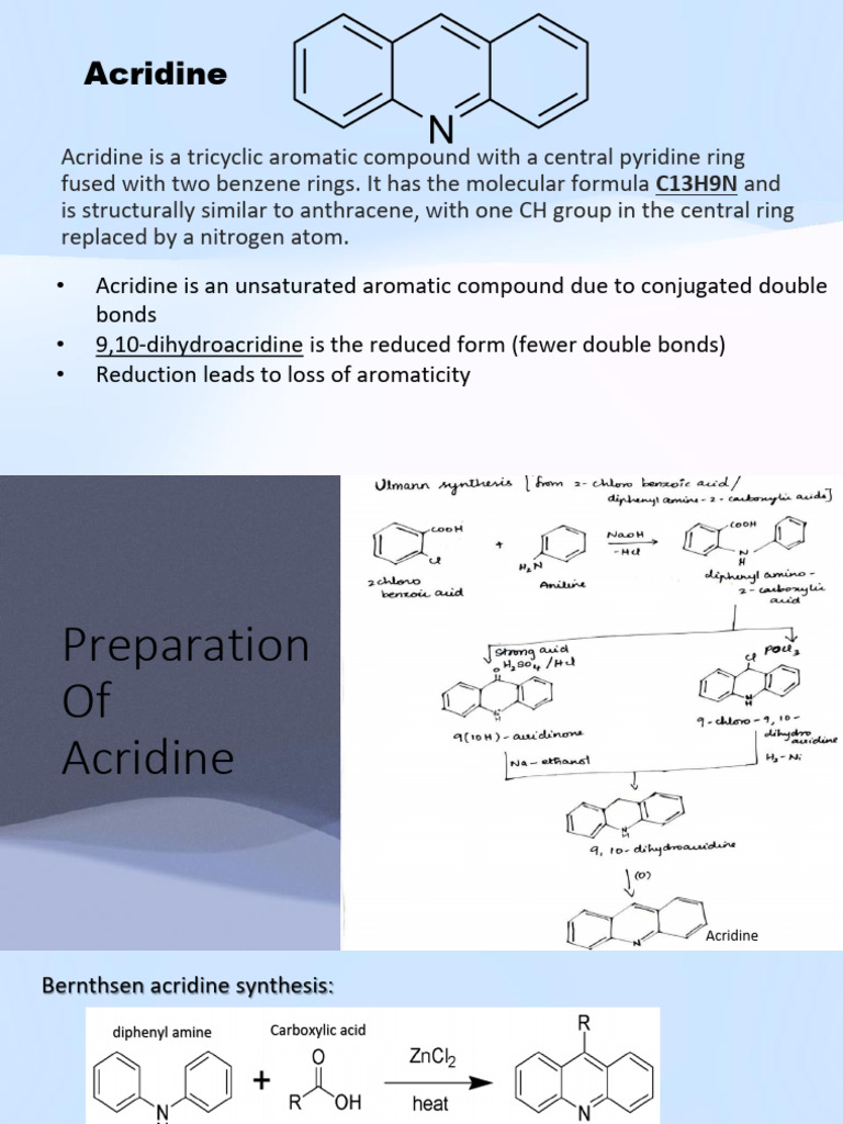 Acridine PC | PDF