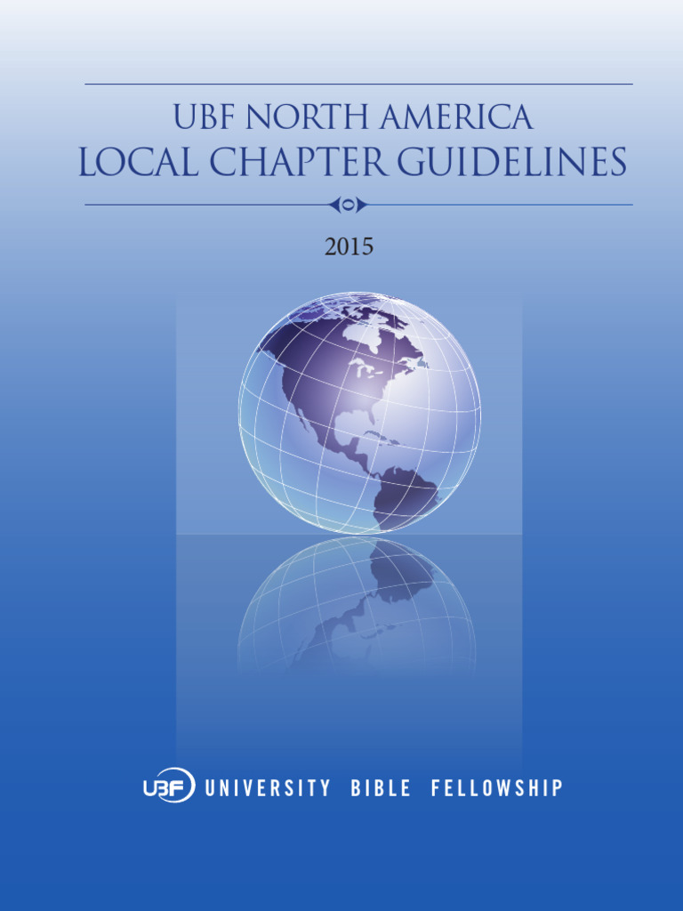 UBF North America Chapter Guidelines | PDF | Disciple (Christianity ...
