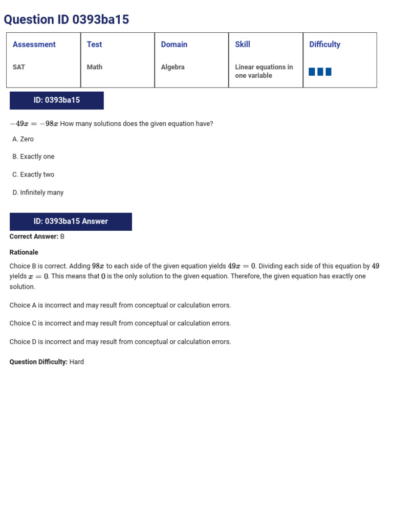 Sat (Algebra Advanced) 2 | PDF | Equations | Algebra