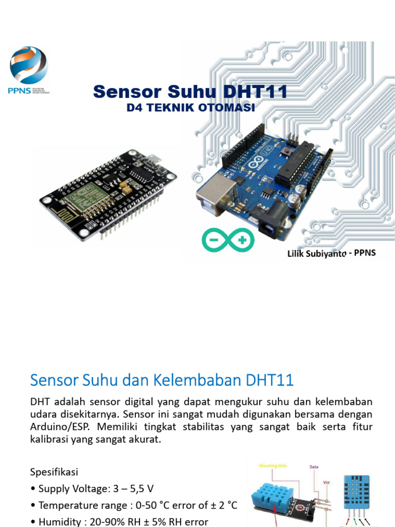 Sensor Suhu DHT11 | PDF