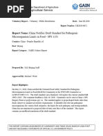 Commission Regulation EC No. 2073-2005 - On Microbiological Criteria ...