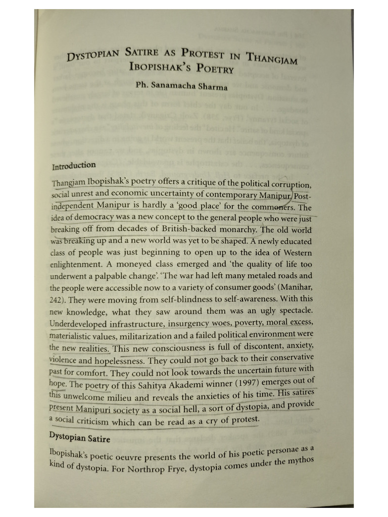 Dystopian Satire | PDF