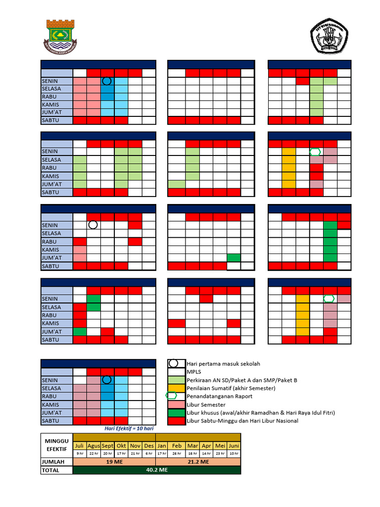 Kaldik Kab Tangerang 2024-2025 | PDF