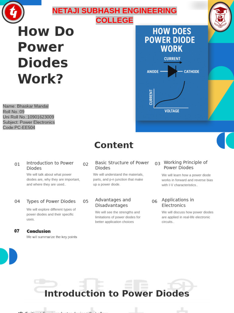 Understanding Power Diodes Explained | PDF | Diode | Rectifier