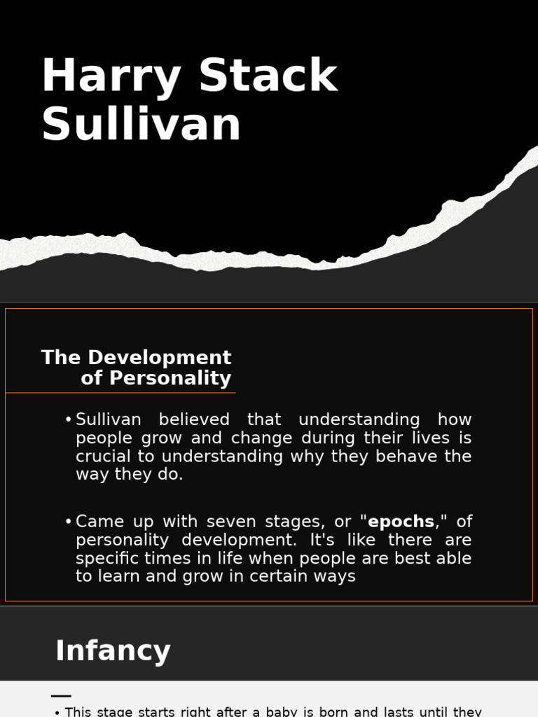 Sullivan's Stages of Personality Development | PDF | Psychotherapy ...