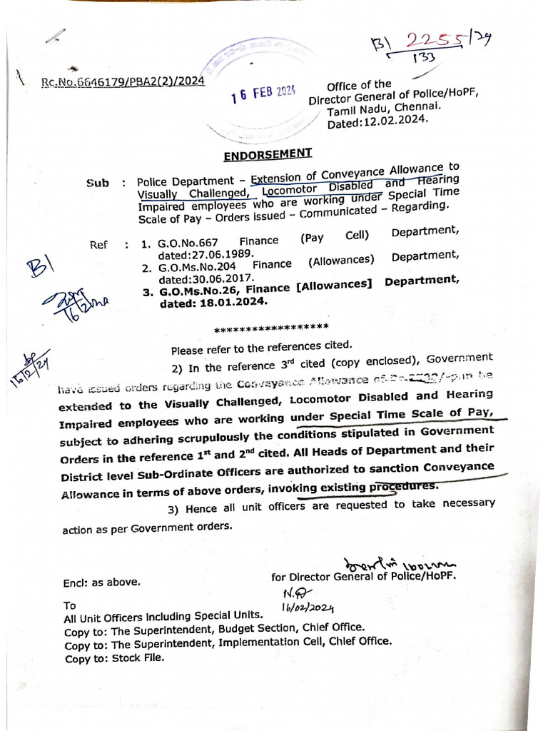 Conveyance Allowance | PDF