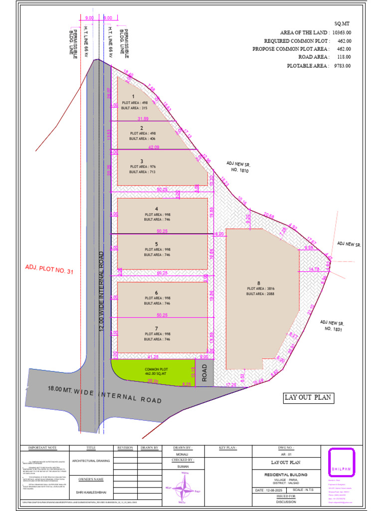 Ploting Lay Out Plan | PDF