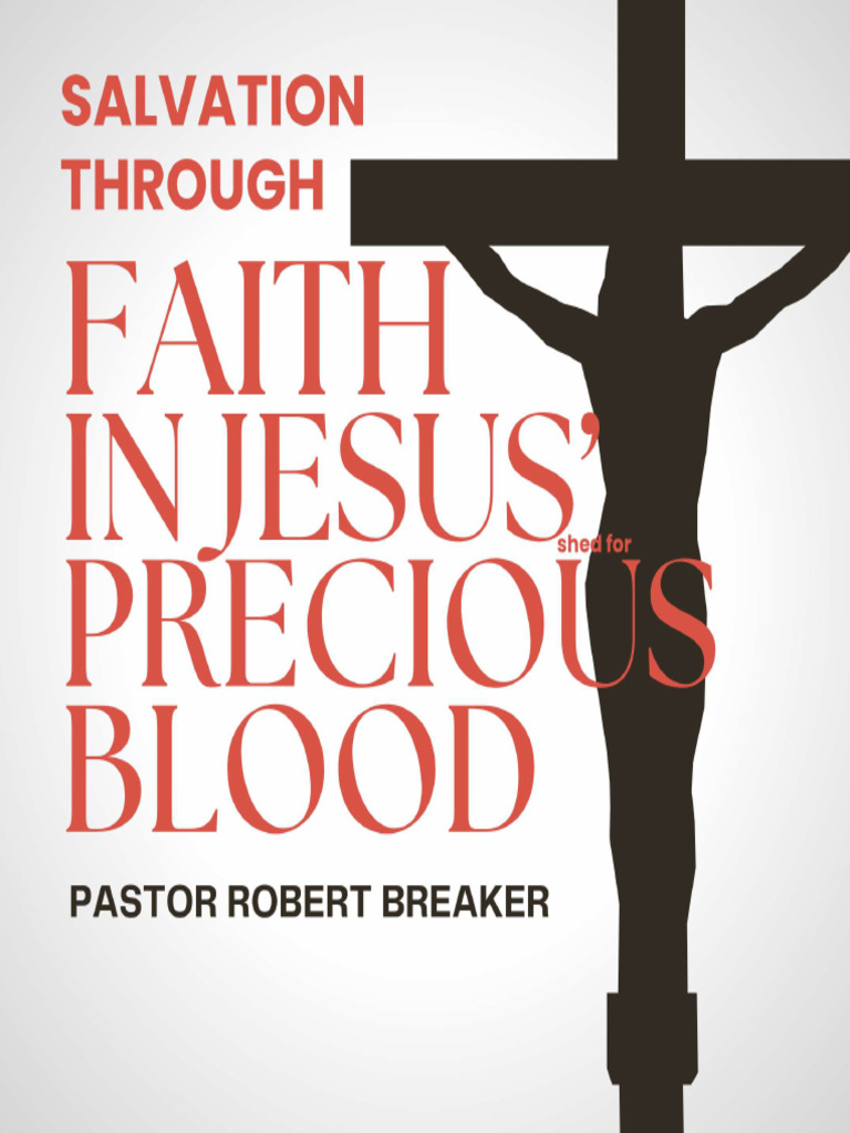 Salvation Through Faith in Christ's Blood | PDF | Eternal Life ...