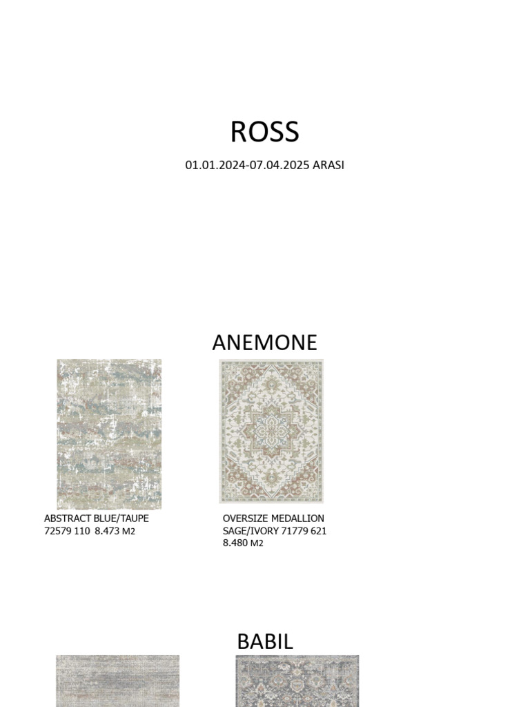 Ross Desen Detay | PDF