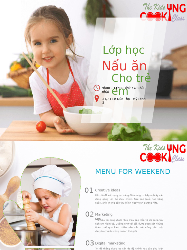 KidsCooking TUHOC | PDF