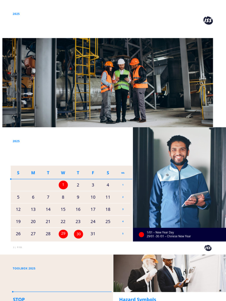 2025 Safety Observance Calendar | PDF | Personal Protective Equipment ...