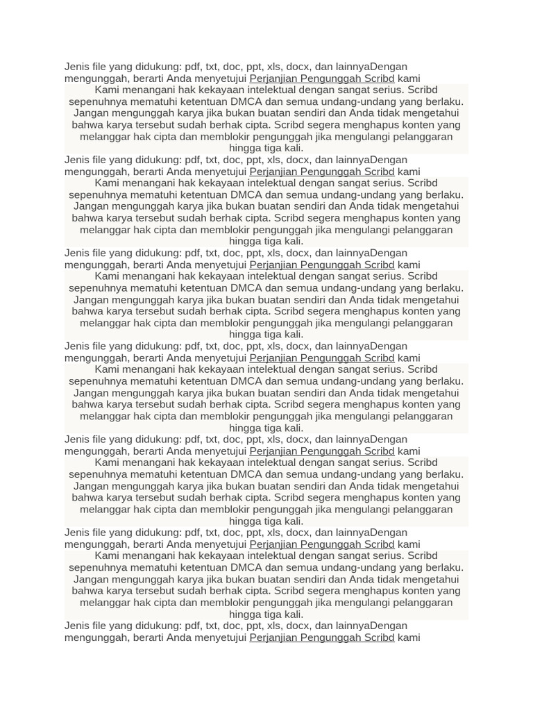 Jenis File Yang Didukung 2 | PDF