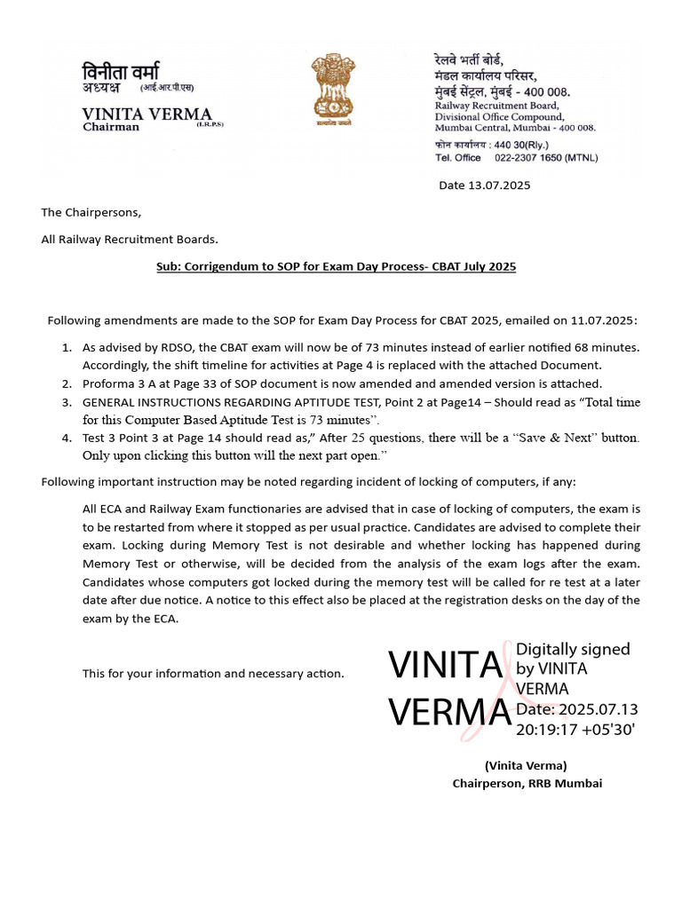 CBAT 2025 Exam Day Process Updates | PDF | Biometrics | Security Technology