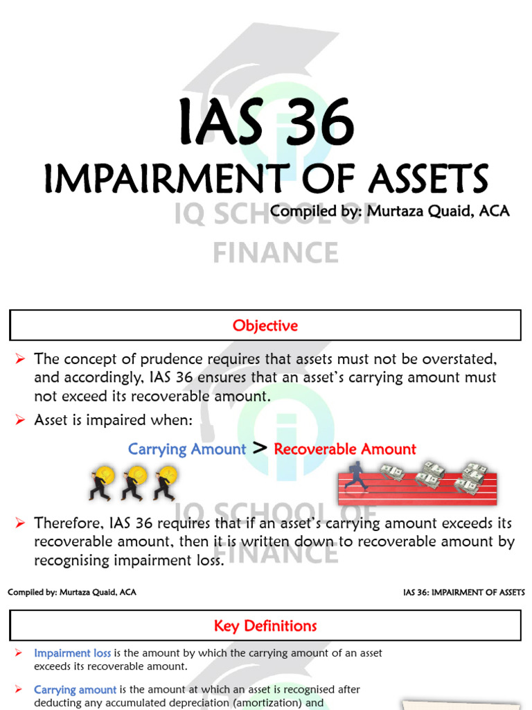 IAS 36 - Presentation | PDF | Fair Value | Discounted Cash Flow