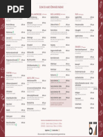 FGH Cafeteria Lunch Menu | PDF | Sauce | Hamburgers