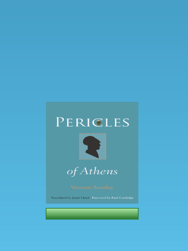 (Ebook) Pericles of Athens by Vincent Azoulay Janet Lloyd Paul Cartledge ISBN 9781400851171 Full ...