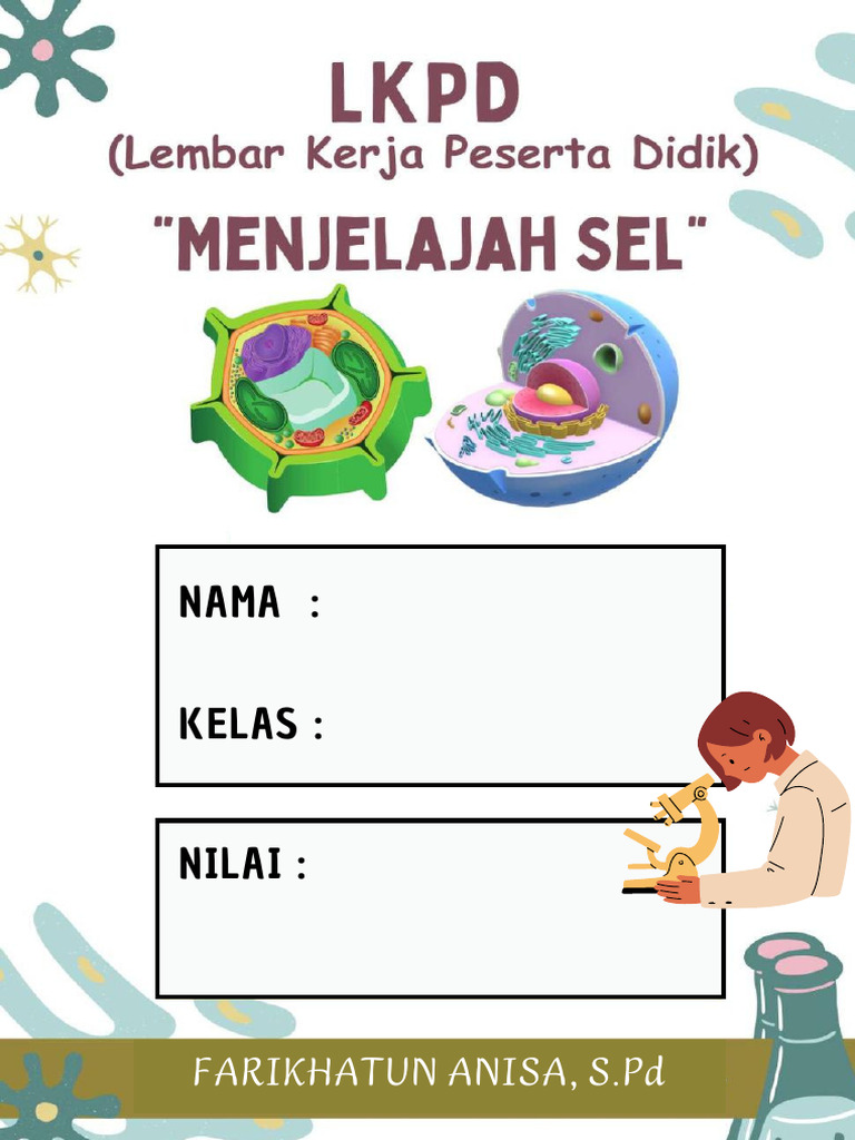 LKPD Bab 1 Sel - Kelas 8 | PDF