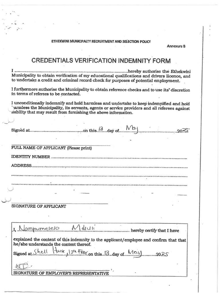 Disclosure Form | PDF