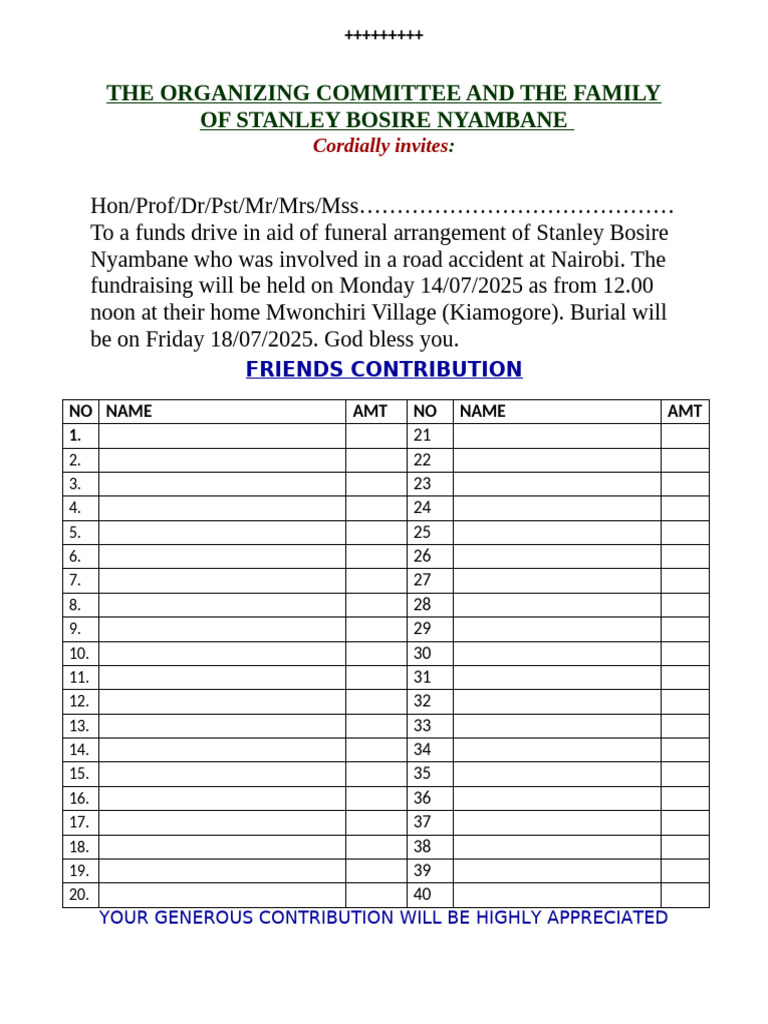 Profoma Ya Church | PDF