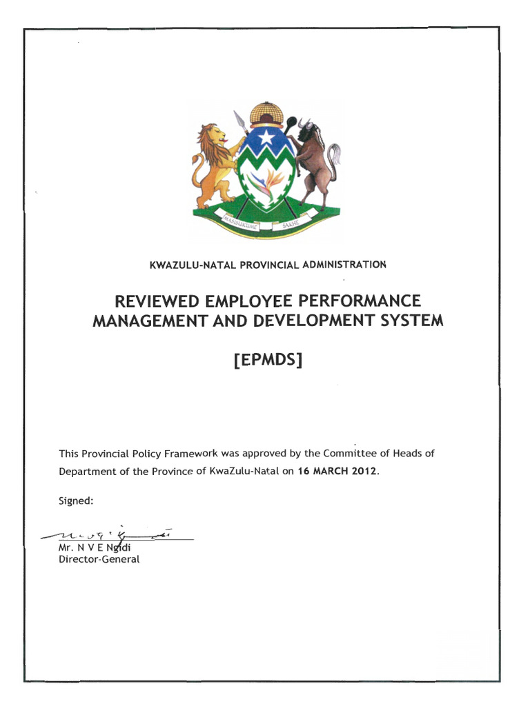 Reviewed Employee Performance Management and Development System 16 ...