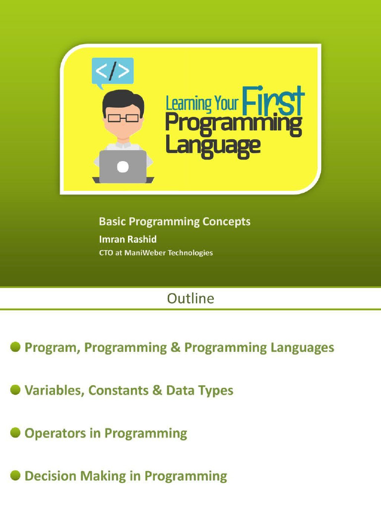 Slideplayer PPT 3 Bridge Course Programming | PDF