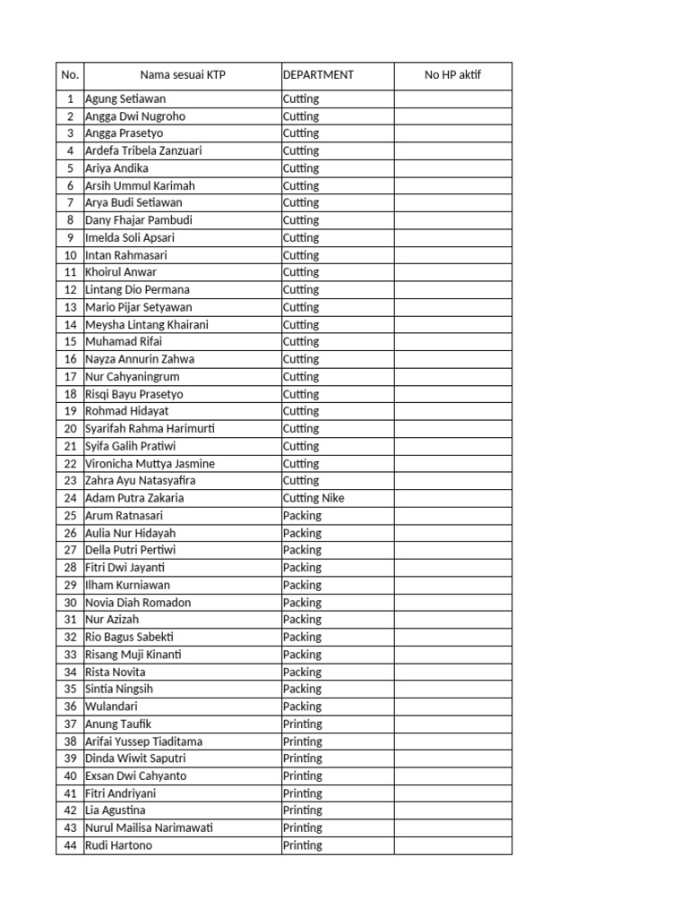 Form Isian NPWP | PDF