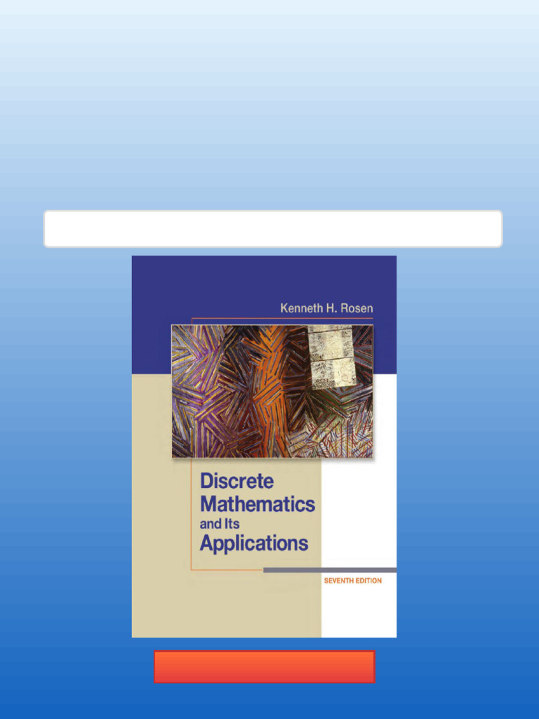 Discrete Mathematics and Its Applications 7th Edition by Kenneth Rosen ...