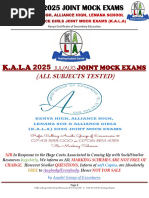 KCSE Agriculture Project Report 2025 | PDF