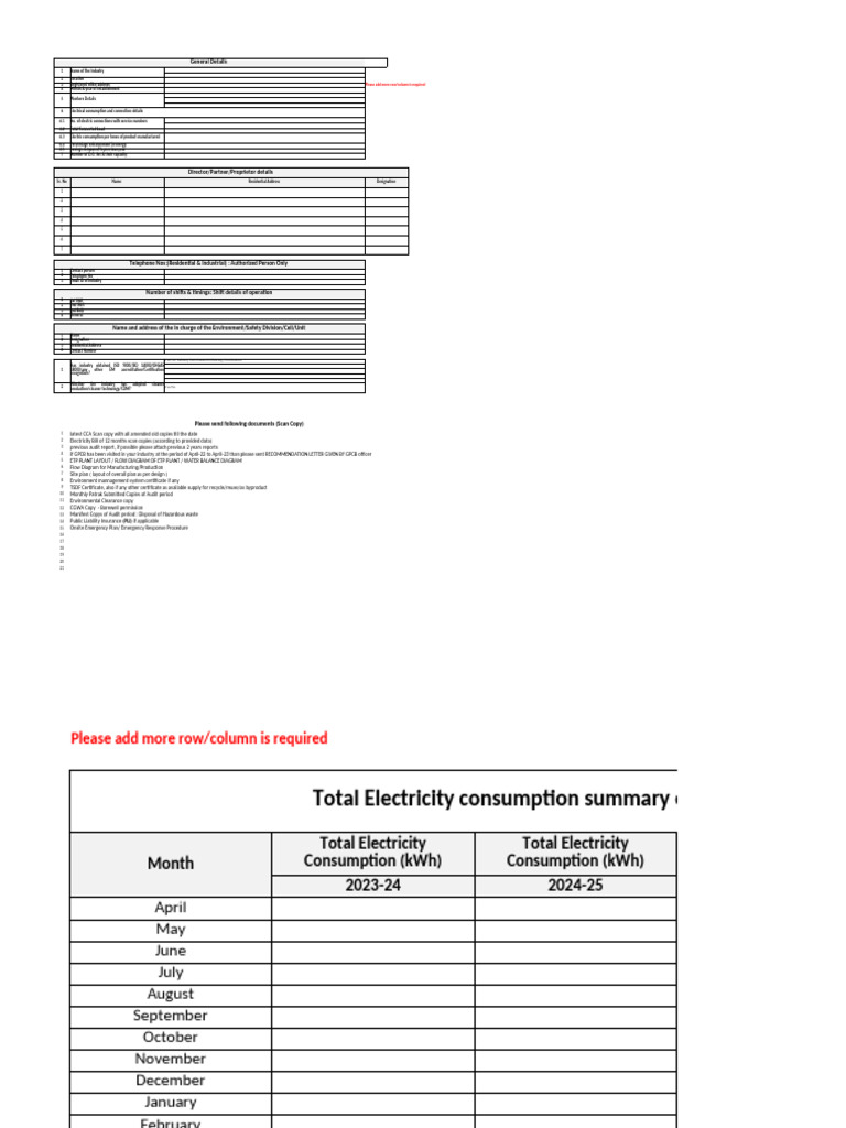 Industry Energy and Waste Management Report | PDF | Electric Energy ...