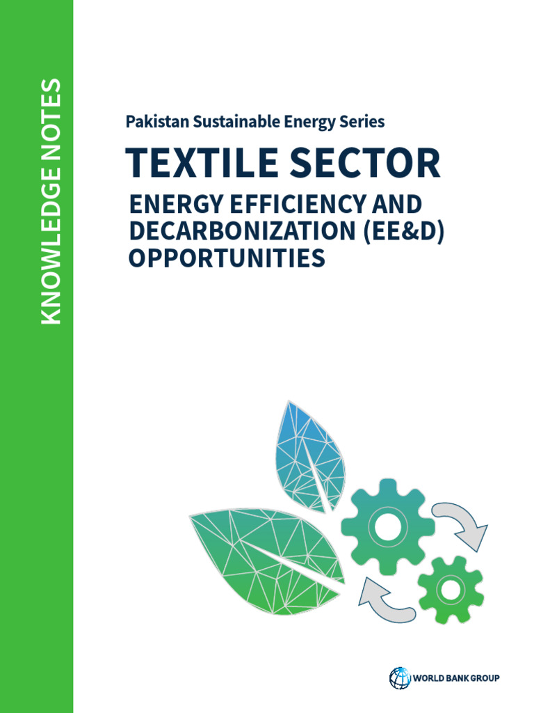 Textile Sector: Energy Efficiency and Decarbonization (Ee&D ...