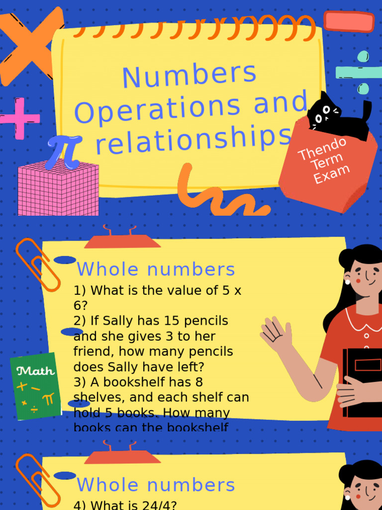 Numbers, Operations and Relationships | PDF