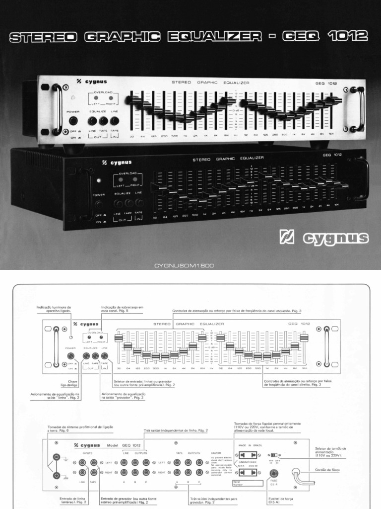 Equalizer GE1800x | PDF