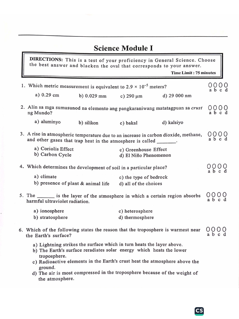 Science Reviewer | PDF