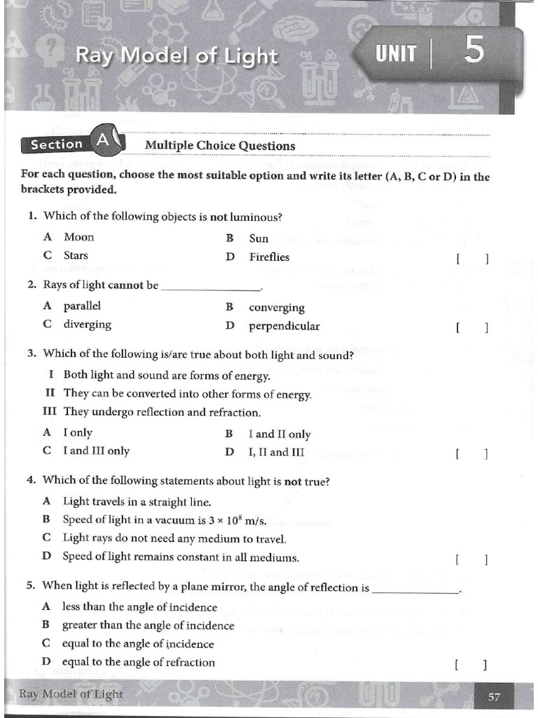 Test-Ray Model of Light | PDF