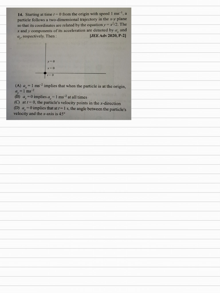 Motion in Two Dimension - 250727 - 181545 | PDF