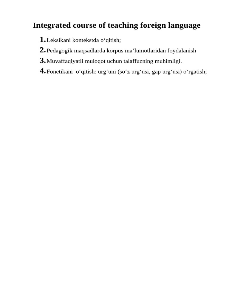 Teaching English | PDF