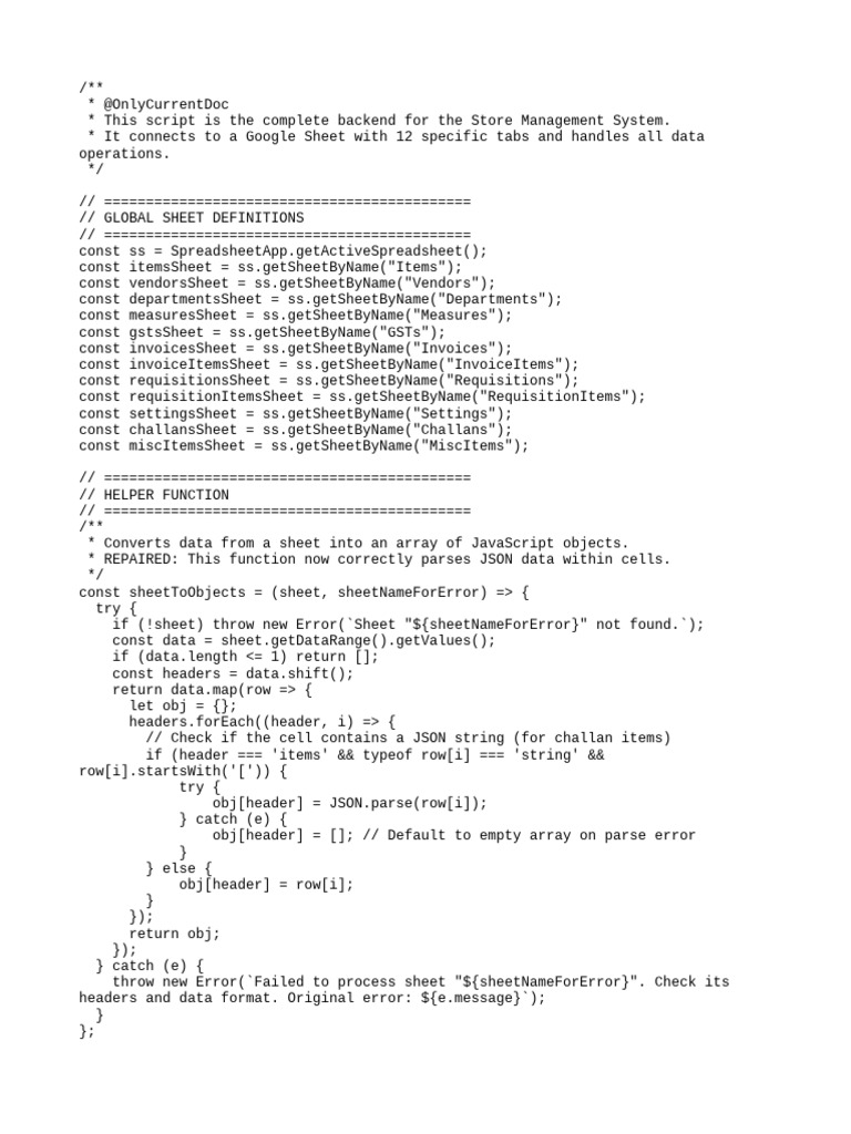 Code GS | PDF | Json | Computer Programming
