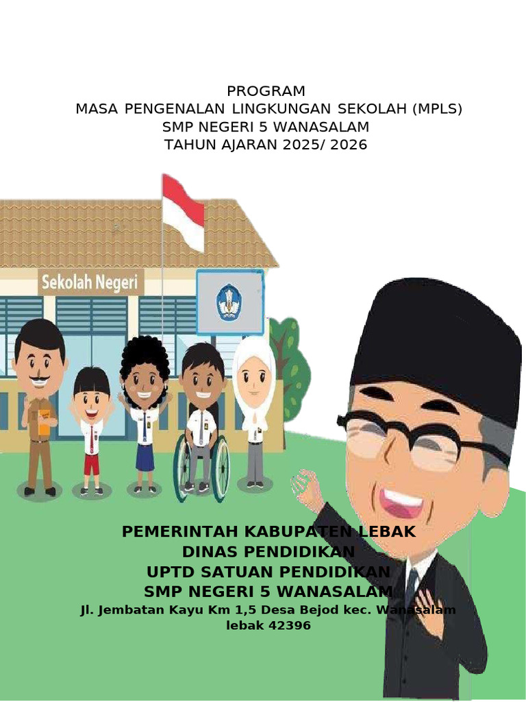 Program MPLS SMP Negeri 5 Wanasalam 2025 | PDF