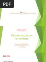 Caractéristiques des expectorations pulmonaires | PDF | Spécialités ...