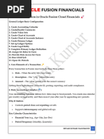 Creating Chart of Accounts in Oracle Fusion | PDF | Equity (Finance ...