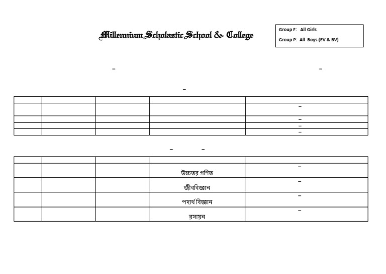 HSC 2025 Practical Exam Schedule | PDF | Mathematics