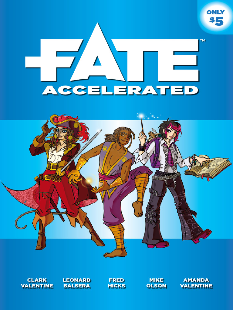 FATE - Condensed Rules | PDF | Tabletop Role Playing Game | Gaming