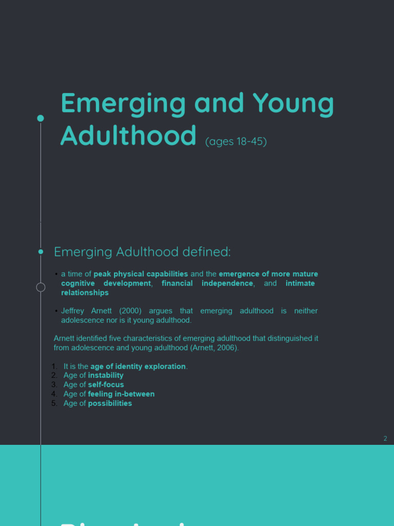 Understanding Emerging Adulthood Dynamics | PDF | Intimate ...