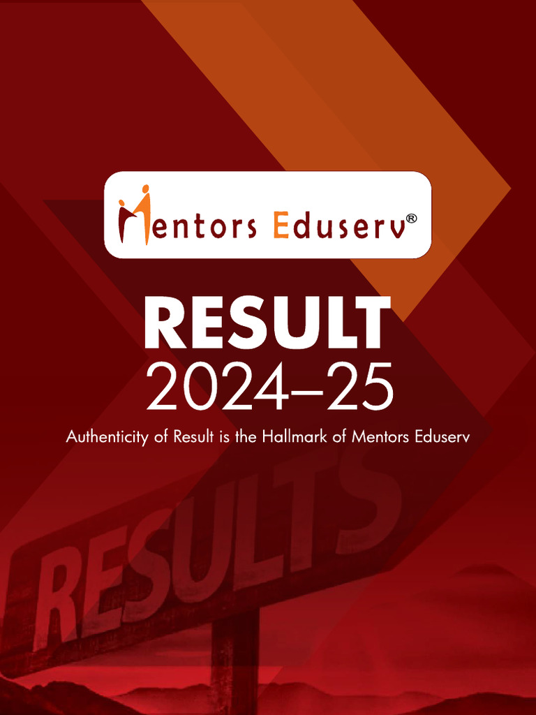Result Brochure 2024 | PDF