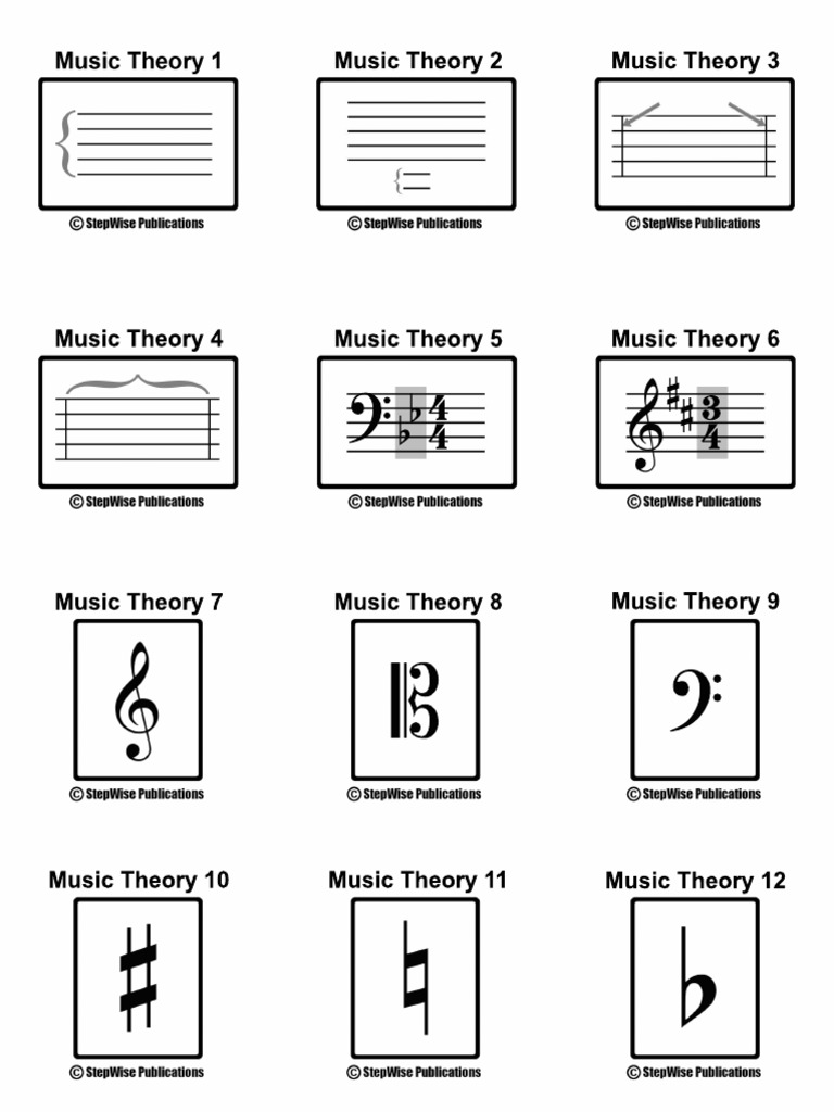Theory and Rhythm Flashcards Complete | PDF