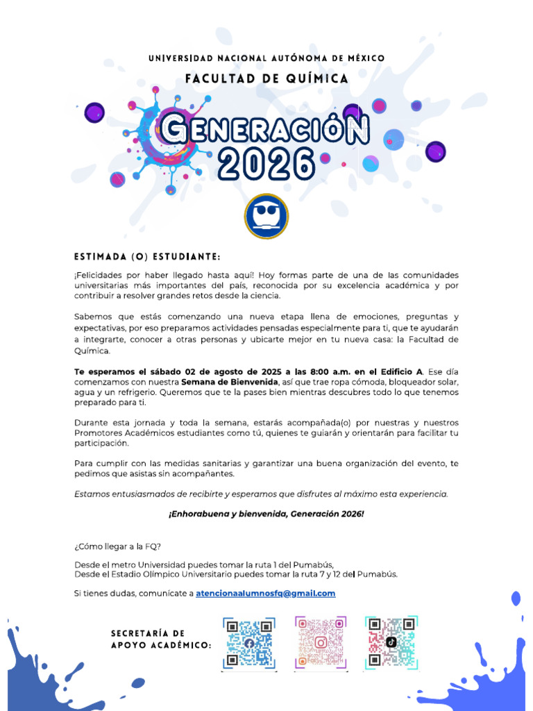 Carta de Bienvenida | PDF
