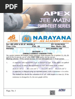 JEE Advanced 2025 Test Series Overview | PDF | Chemistry | Physics