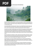 Layers of The Rainforest: Emergent | PDF
