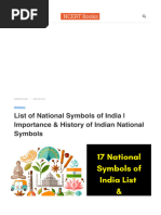 National Symbols of India Worksheet | PDF | Symbols | National Symbols