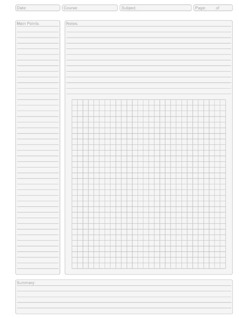 Cornell Template | PDF